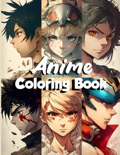 Anime Coloring Book: Unleash Your Inner Otaku with our Anime Coloring ...