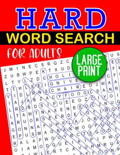 Printable Hard Word Searches