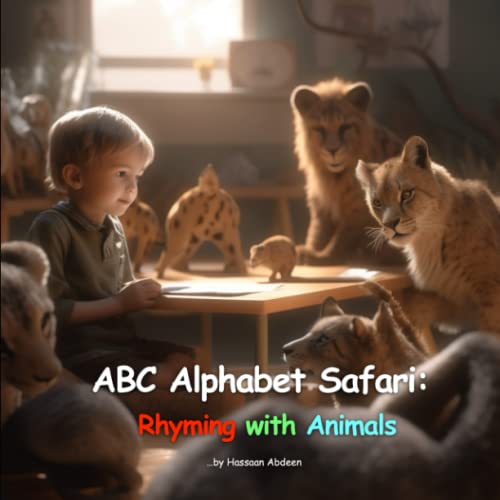 ABC Alphabet Safari Rhyming with Animals: ABC Alphabet Illustrations ...