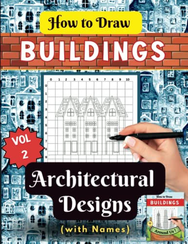 How to Draw Buildings Architectural Designs with Names VOL-2: Learn ...