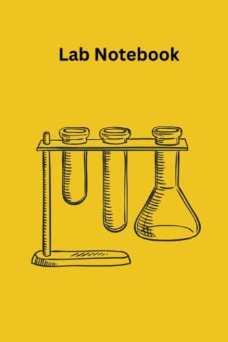 Science Lab Notebook: 5x5 Quad Graph Ruled 6" x 9" 120 Pages, 60 Sheets ...