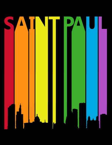 Saint Paul Saint Paul LGBT Pride Support Notebook: 8.5x11inch by Tonya ...