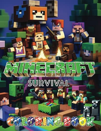 Survival Coloring Book: High Quality Jumbo Coloring Pages for All Fans ...