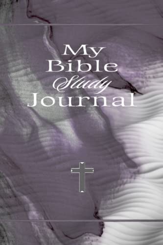 My Bible Study Journal: Purple Gray and White(Sandy wave appearance ...