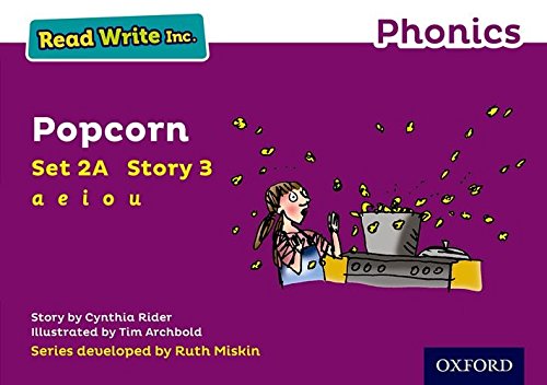 Popcorn (Read Write Inc Phonics Purple 2A Starter) by Cynthia Rider ...
