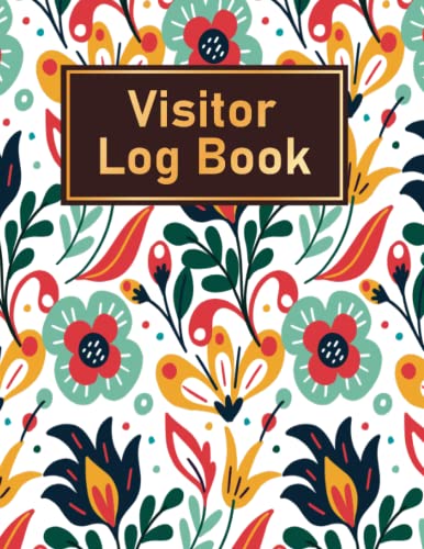 Visitor Log Book: Visitors Signing In Book Front Desk | Simple Visitors ...