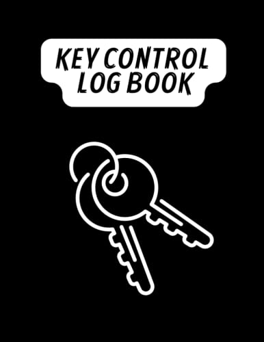 Key Control Log Book: Sign Out & Sign in Key Register Logbook | Key ...