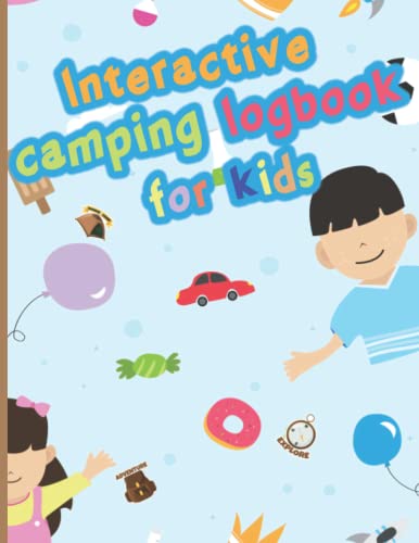 Interactive camping logbook for kids: Fun Road Trip Campground Notebook ...