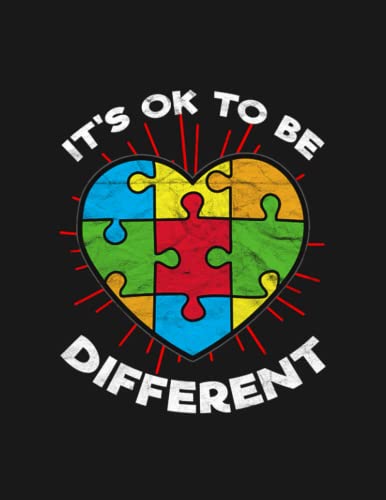 Notebook: Its Ok To Be Different 1: Gratitude Notebook Journal Daily ...