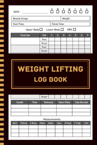 Weight Lifting Log Book: 120 pages, 6”x9” by OUTMAZIIRT. | Goodreads