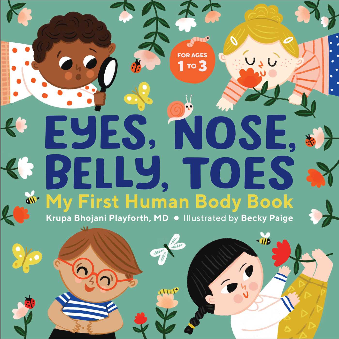 Eyes, Nose, Belly, Toes: My First Human Body Book by Krupa Bhojani ...