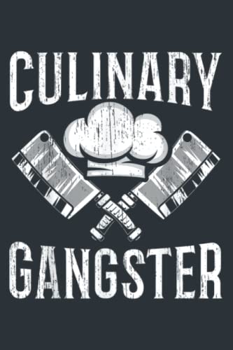 Culinary Gangster Kitchen Chef: Notebooks - Premium matte cover design ...