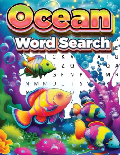 Ocean Word Search: 100 Puzzles with 2000 Hidden Words About Our Oceans ...