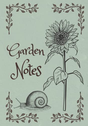 Garden Notes: Garden Planner/Notebook. Decorative throughout. Planner ...