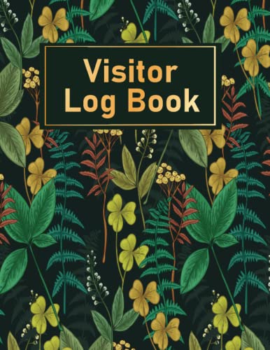 Visitor Log Book: Visitors Signing In Book Front Desk | Simple Visitors ...
