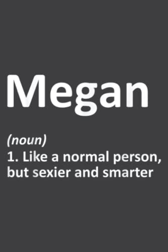 Megan Definition Personalized Name Funny Birthday Gift Idea: DOG ...