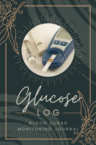 Glucose Log: Blood Sugar Monitoring Journal | Record CBG, Carb Intake ...