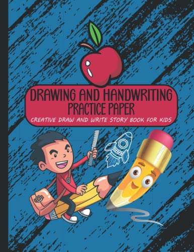 Drawing and Handwriting practice paper :Creative draw and write Story ...