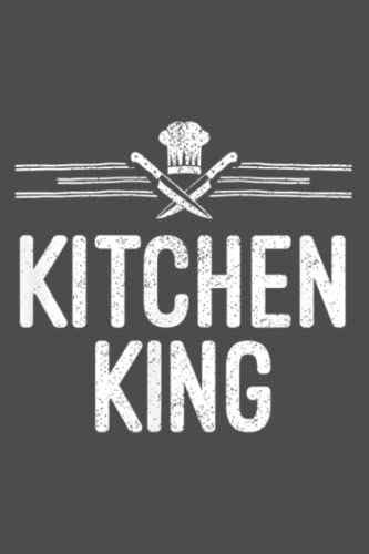 kitchen king funny home chef: Notebooks - Premium matte cover design ...