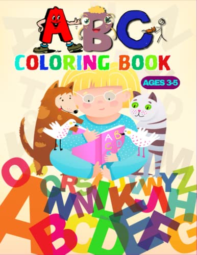 ABC Coloring Book Ages 3-5: ABC Adventure: A coloring book for young ...