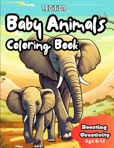 Baby Animals: Coloring Book for Kids 1. Edition by Mark Phenomeno ...