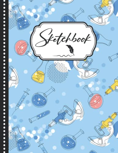 Sketchbook: Nice Lab and science Cover, Explore their creativity and ...