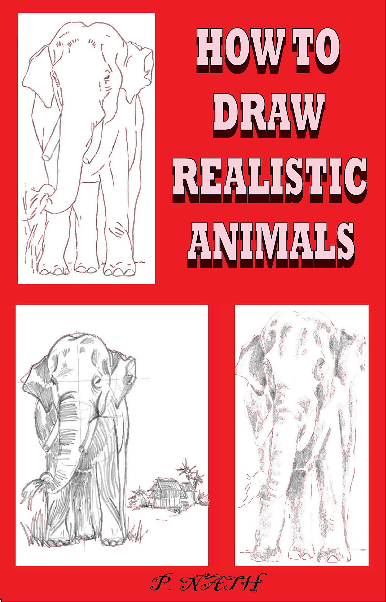 HOW TO DRAW REALISTIC ANIMALS: SKETCHBOOK ANIMALS DRAWING by Prasenjit ...