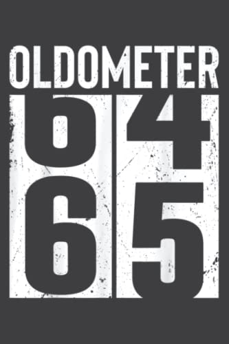 Funny 65 Years Old 65Th Birthday Odometer Oldometer Gift Men Saying ...