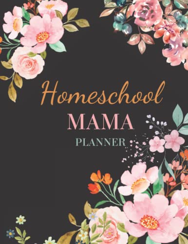 Homeschool Mama Planner: Weekly & Monthly Lesson Planner/homeschool ...