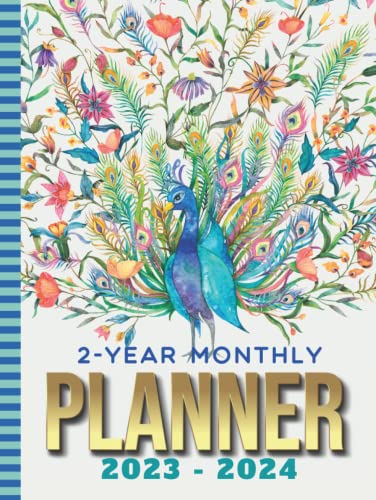 Hardcover 2-Year Monthly Planner 2023-2024: Dated 8.5x11 24-Month ...