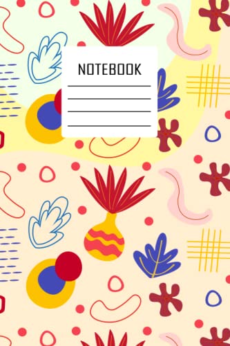 boho hand drawn notebook: Boho Chic Lineart Printed Notebook for Men ...