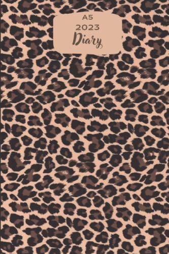 Leopard Diary 2023: Goal Setting Planner Checklist-2023/2024 Calendars ...