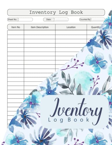 Inventory Log Book: Inventory Book for Small Business and Home – Large ...