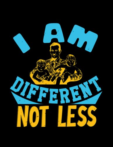 Autism Quotes Autism I Am Different Not Less 1: Diary Notebook| 8.5" x ...