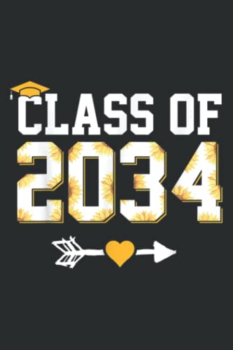 Class of 2034 Grow With Me Graduation First Day of School Good: HEARTS ...
