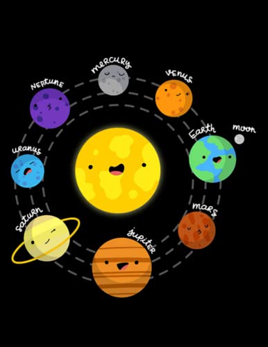 Space Solar System Planets Journal / Diary / Notebook: by Kevin heard ...
