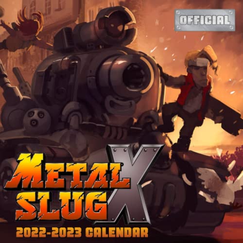 Metal Slug X Calendar 2022: OFFICIAL 2022 Calendar - Video Game 2022 ...