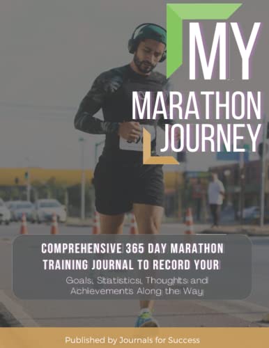 My Marathon Journey Comprehensive 52 Week Marathon Training Journal ...