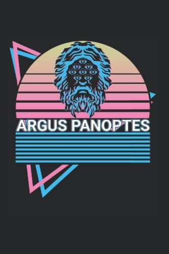 Argus Panoptes Argos Ancient Greek Mythology: Notebook 6x9 For ...