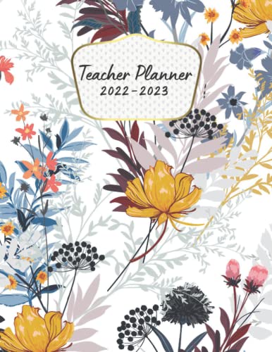 Teacher Planner: Weekly and Monthly A4 Academic Year Record Book with ...
