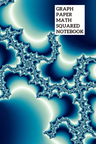 Graph paper journal, Graph paper math squared notebook, 6x9 inch 120 ...