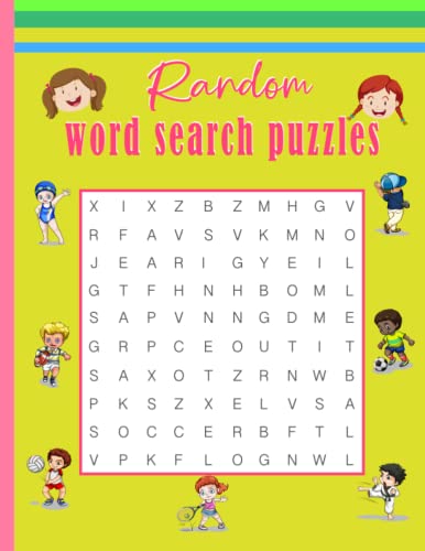 Random Word Search Puzzles: 200 word search puzzles . Large-Print ...