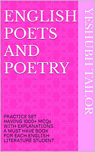 UNIT 2 POETRY NTA UGC NET ENGLISH LITERATURE: PRACTICE SET HAVING 1000 ...