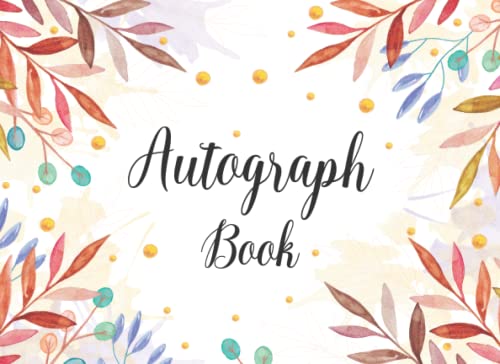 Autograph Book: Record and Collect Celebrity Signatures, Signatures ...