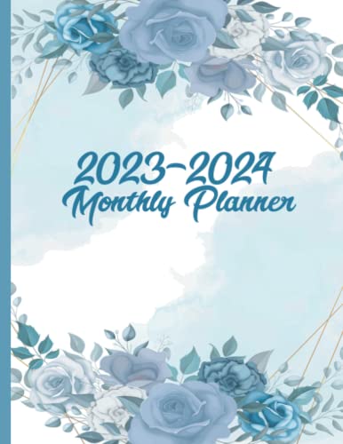 2023-2024 Monthly Planner: 2 Year Calendar Schedule Organizer January ...