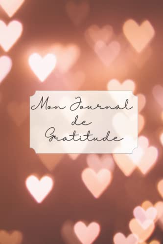 Mon journal de gratitude à remplir / Mes gratitudes / livre de ...