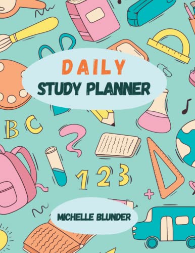 Daily study planner: Guided planner for more productive days! Self-Care ...