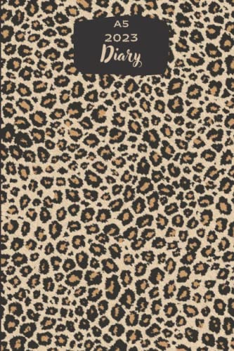 Leopard Diary 2023: Goal Setting Planner Checklist-2023/2024 Calendars ...
