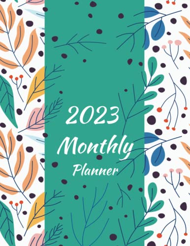 2023 monthly planner: Large One Year Planner Calendar Schedule ...