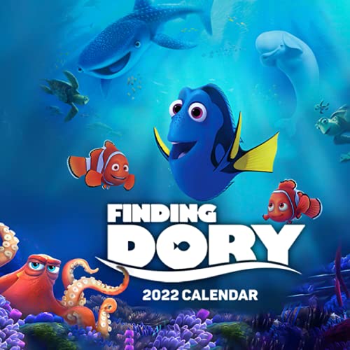 Finding Dọry Calendar 2022: OFFICIAL Cartoon calendar 2022 - 18 months ...